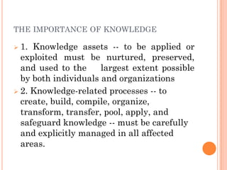 Knowledge ppt....... | PPTX