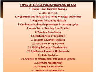 Knowledge process outsourcing | PPT