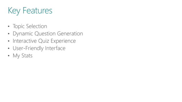 Knowledge Quest Teams Bot.pptx | Web Conferencing | Computer Software and Applications