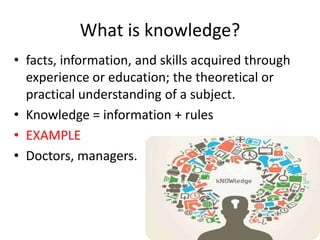 Knowledge representation In Artificial Intelligence | PPT