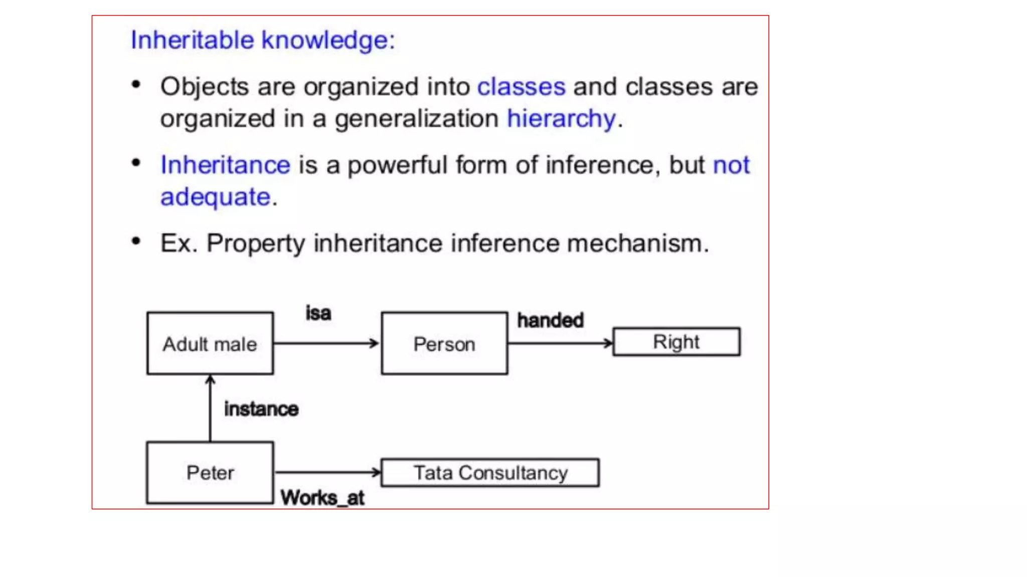 Knowledge representation | PPTX