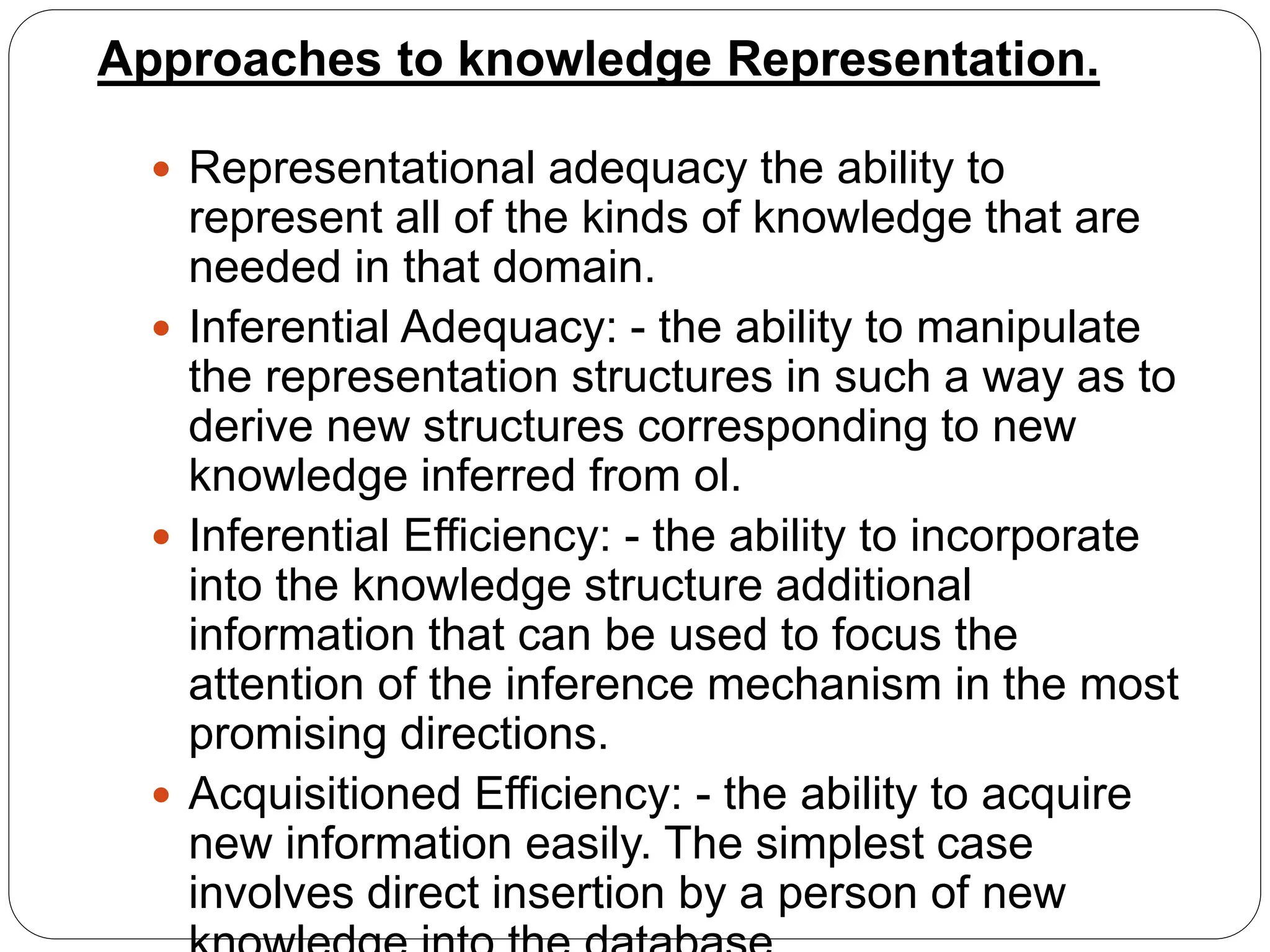 Knowledge representation Problem in AI.pptx