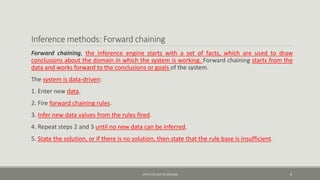 Knowledge representation and reasoning | PPTX