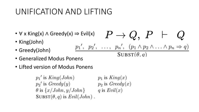 Knowledge Representation and Reasoning.pptx | Programming Languages | Computing