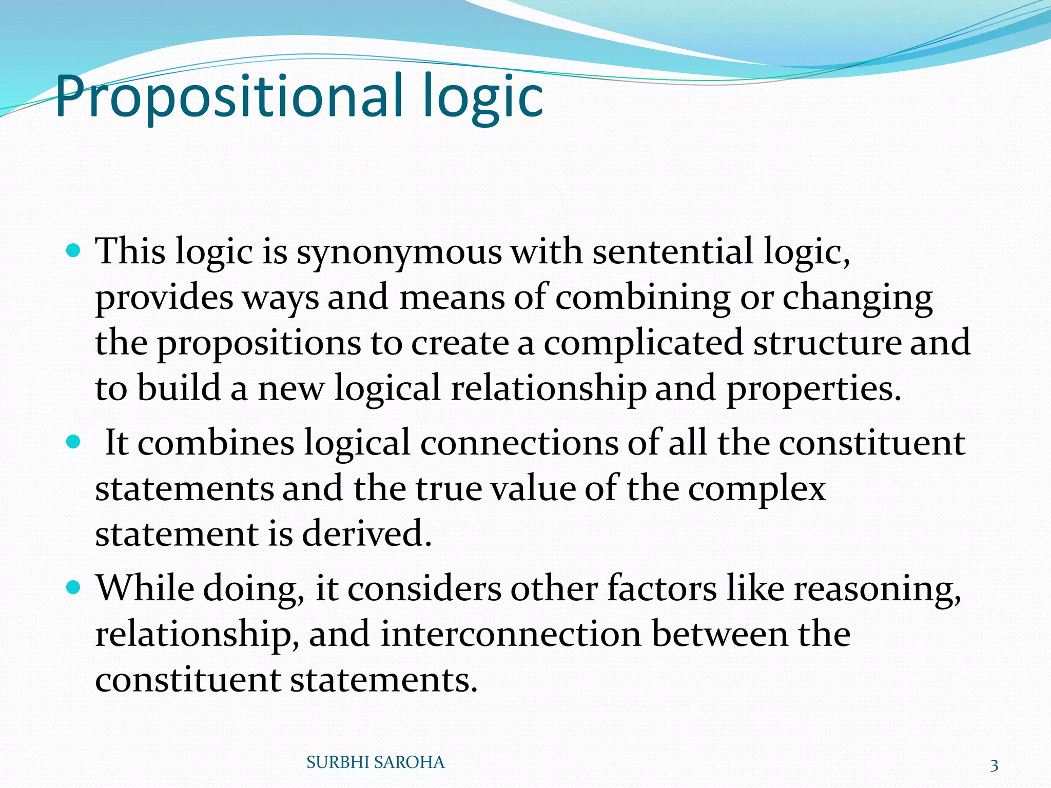 Knowledge Representation & Reasoning AI UNIT 3 | PPTX