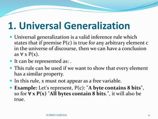 Knowledge Representation & Reasoning AI UNIT 3 | PPTX