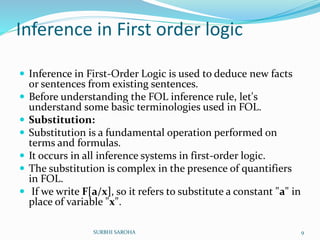 Knowledge Representation & Reasoning AI UNIT 3 | PPTX
