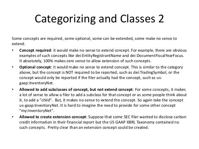Knowledge Representation Using XBRL