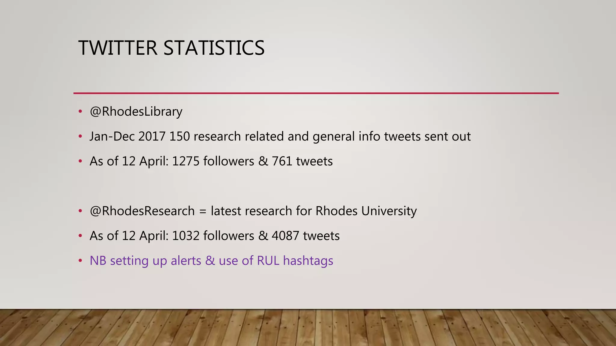 Knowledge sharing / Staff development | PPTX