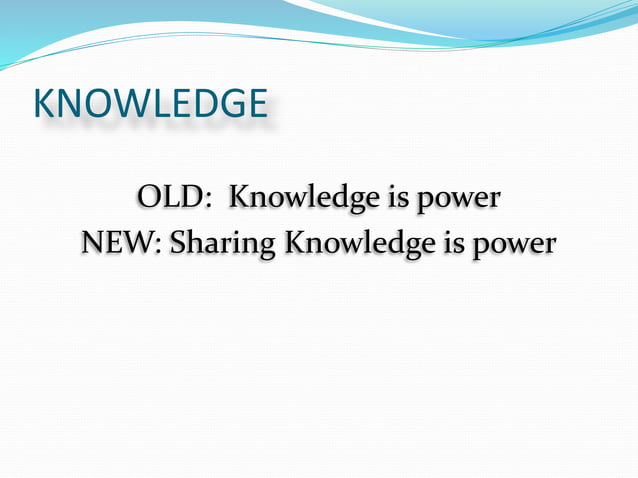 KNOWLEDGE SHARING short notes and expressions .ppt