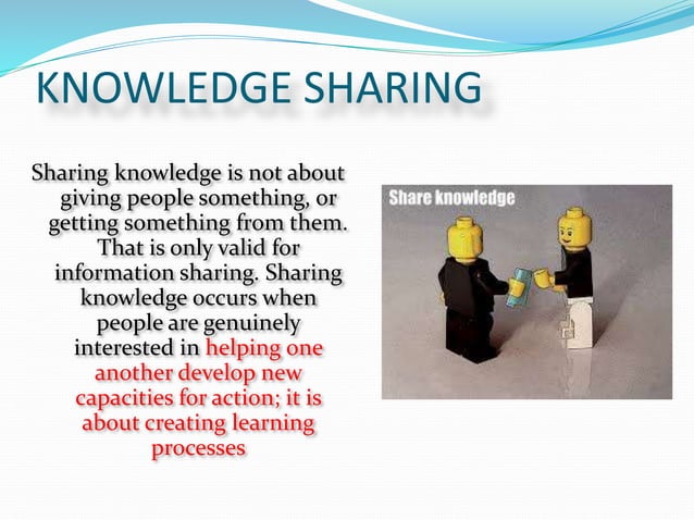 KNOWLEDGE SHARING short notes and expressions .ppt