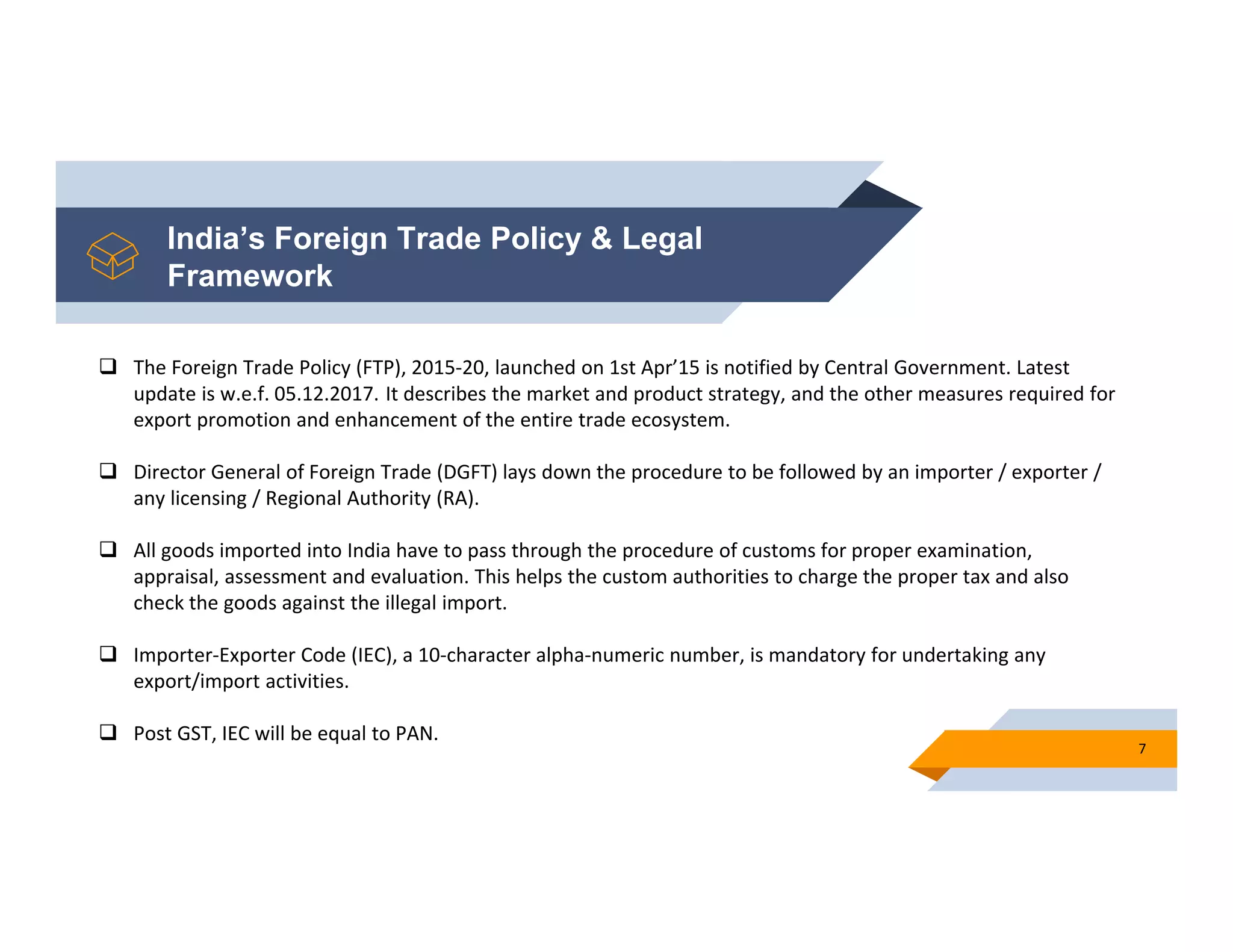 Import-Export: Key Concepts & Procedures | PDF