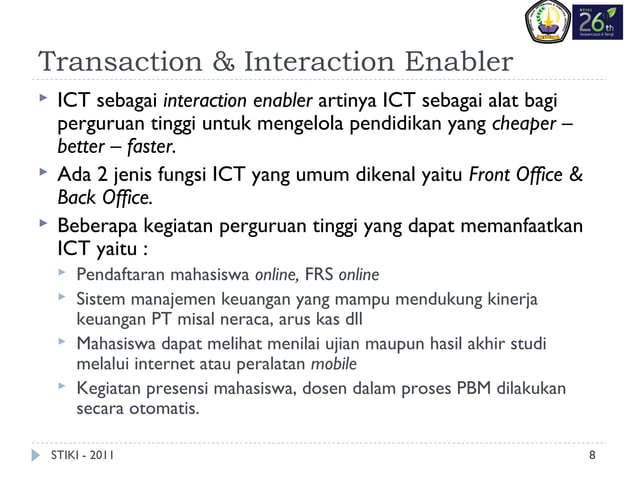 Knowledge sharing sim stiki | PPT