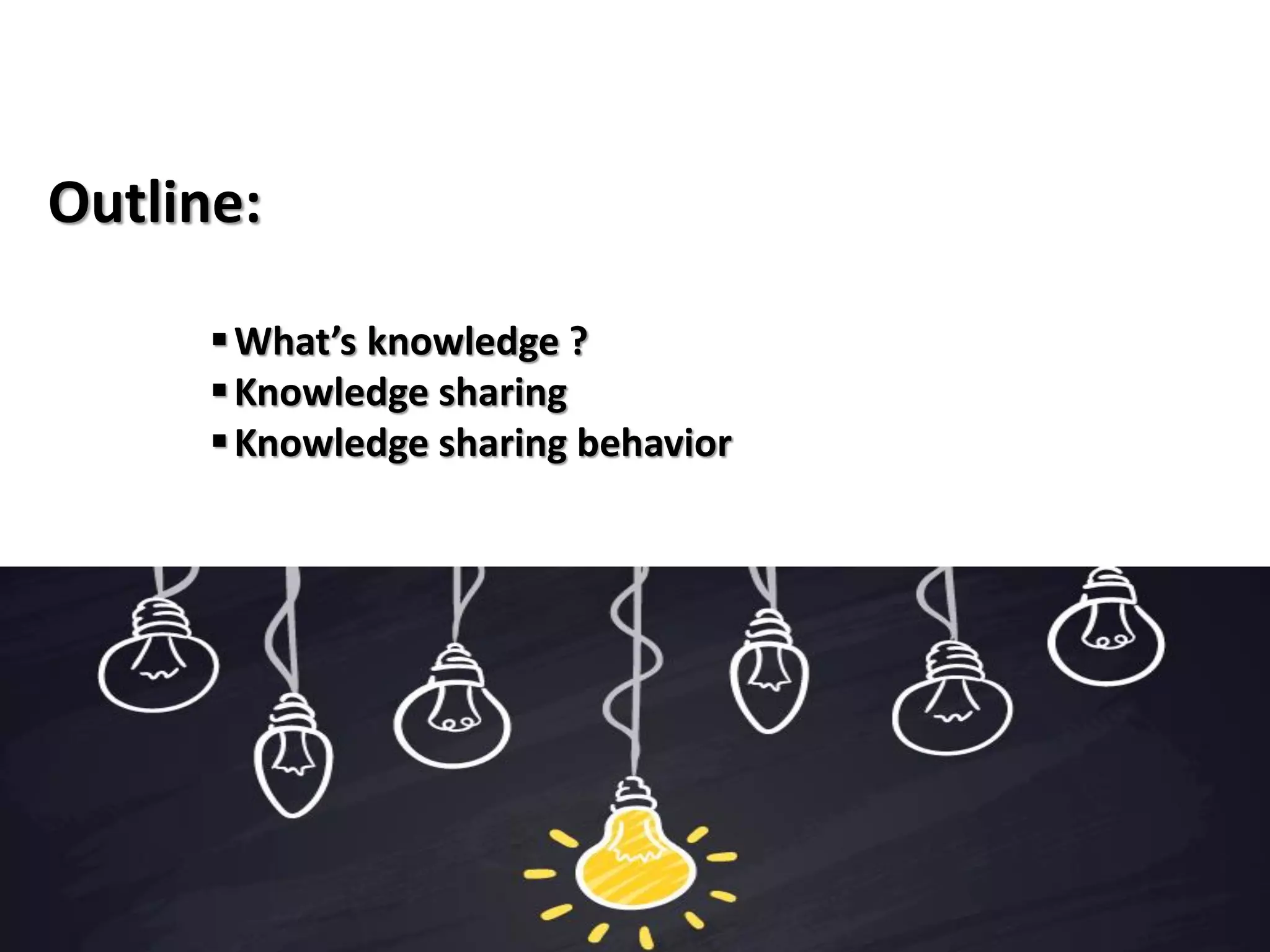 Knowledge sharing behavior | PDF