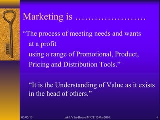 Knowledge sharing on sales & marketing. | PPT