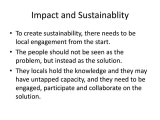 Knowledge to action to impact | PPTX