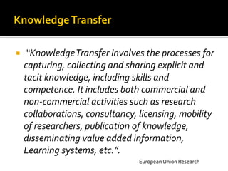 Knowledge transfer Africa | PDF