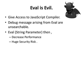 JavaScript Common Mistake | PPT