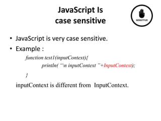 JavaScript Common Mistake | PPT