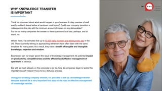 Knowledge Transfer Template: Effective Intranet Tools To Manage ...