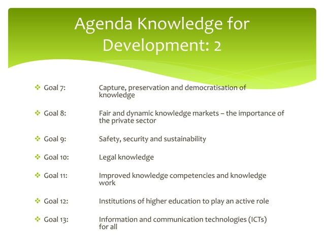 Knowledge translation and the SDGs | PPT