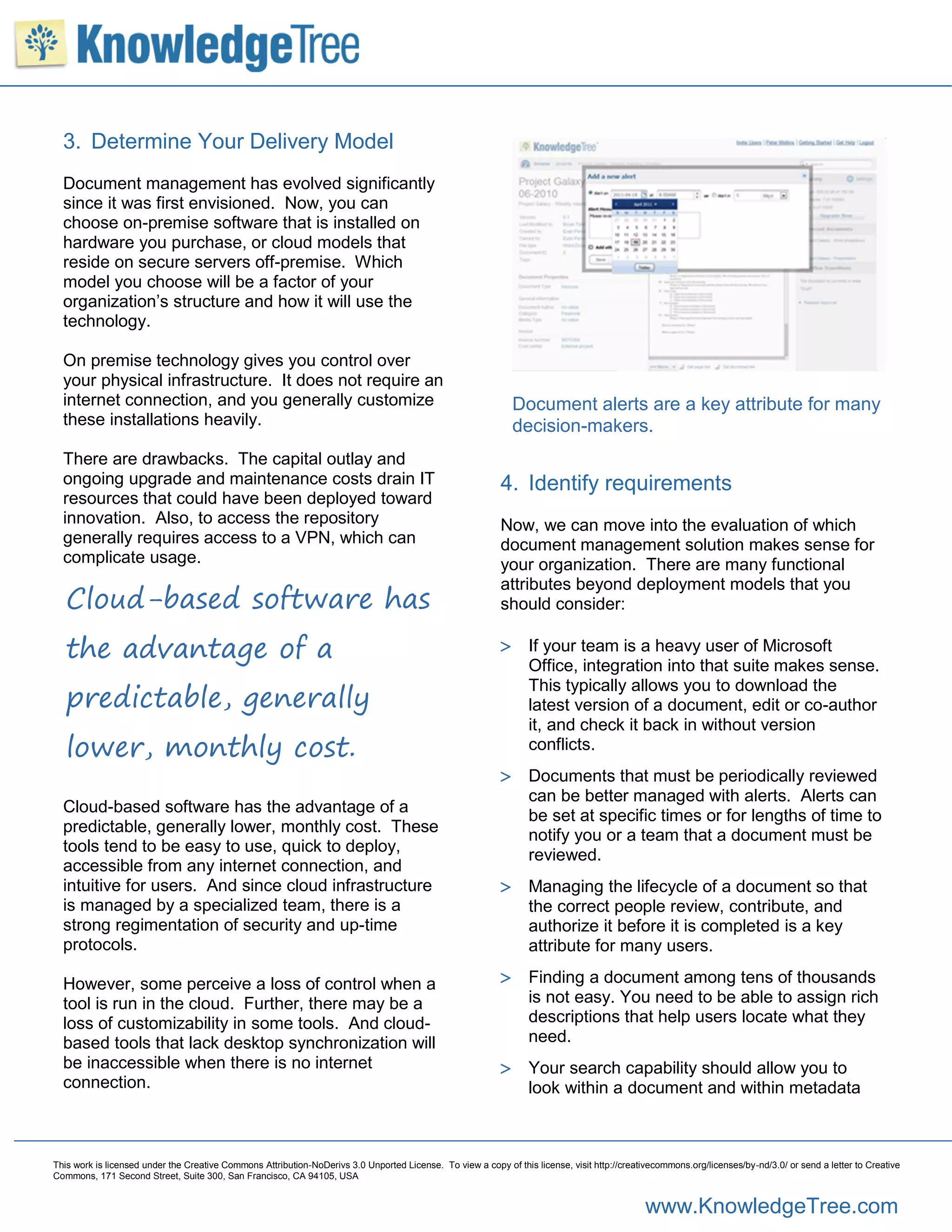 Knowledge tree whitepaper 8 best practices for document management | PDF
