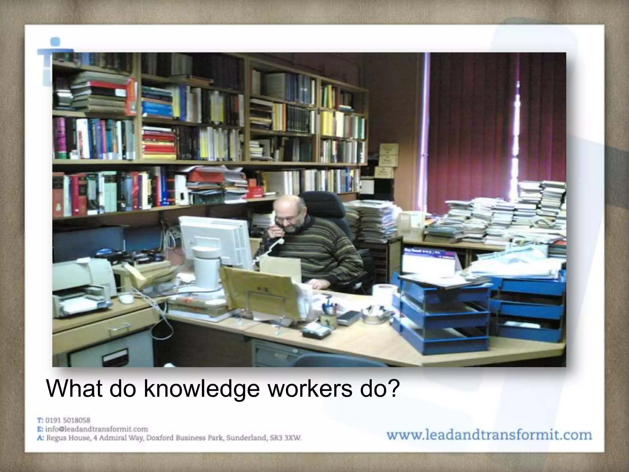 Knowledge worker productivity | PPTX