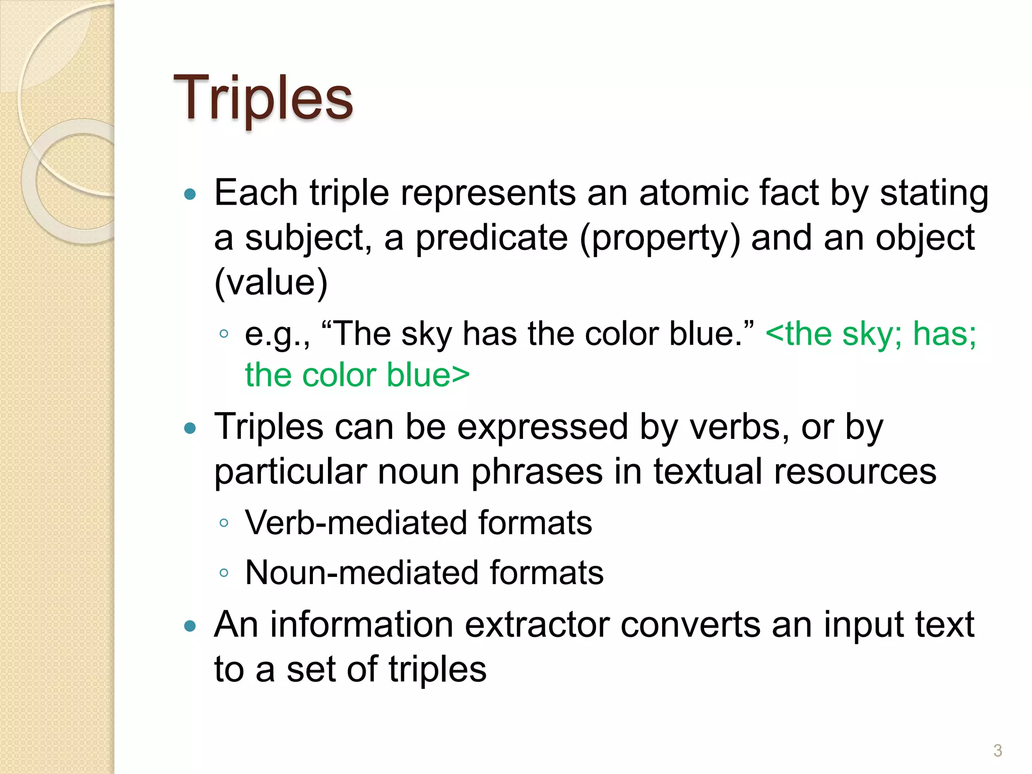 The Triplex Approach for Recognizing Semantic Relations from Noun ...