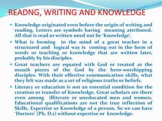 KNOWMATICS AND THE RELATED FIELDS OF STUDY- EDUCATION, PSYCHOLOGY ...