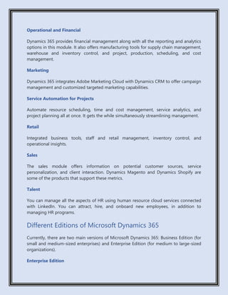 Know More About Microsoft Dynamics 365.pdf
