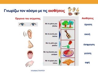 Γνωρίζω το σώμα μου | PPTX