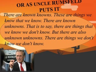 Known and unknown | PPT
