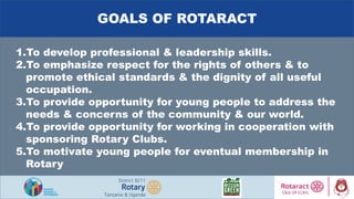 Know rotary rotaract | PPTX