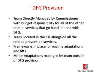 Knowsley dfg prevention presentation foundations | PPT
