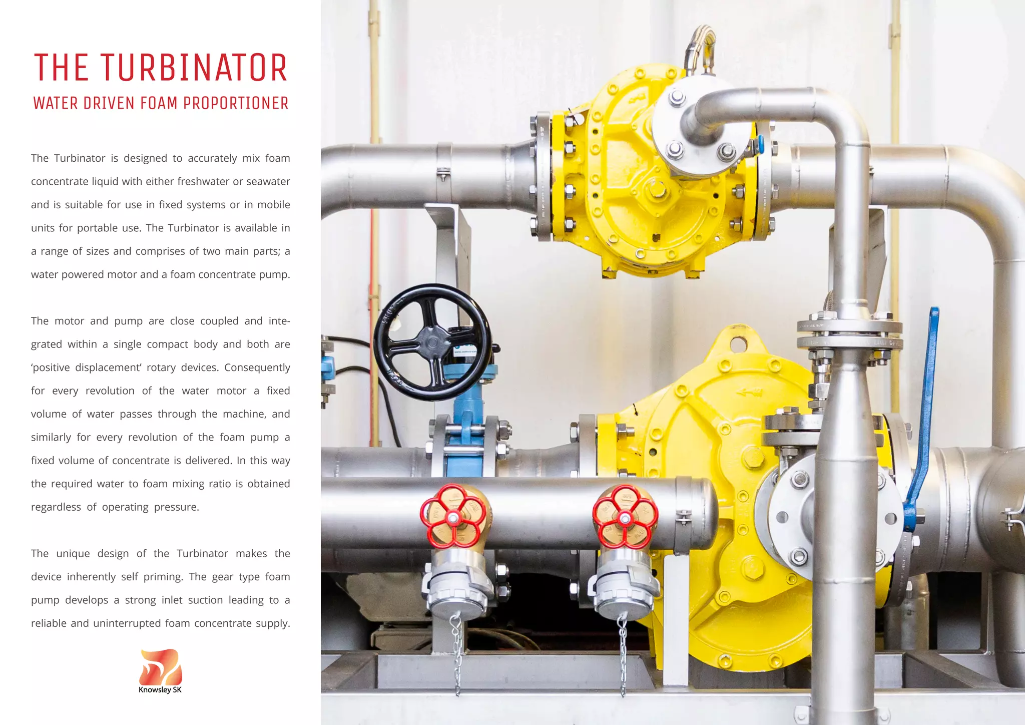 Knowsley SK - Turbinator, Accurate and Inovative Foam Mixing Technology ...