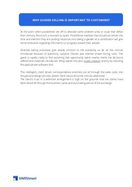 Know the benefits of a sales quotation software. | PDF