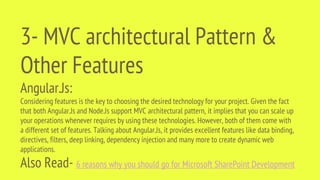 Know the difference - Angular.js vs Node.js | Web Development | Internet