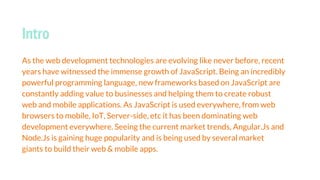 Know the difference - Angular.js vs Node.js | Web Development | Internet