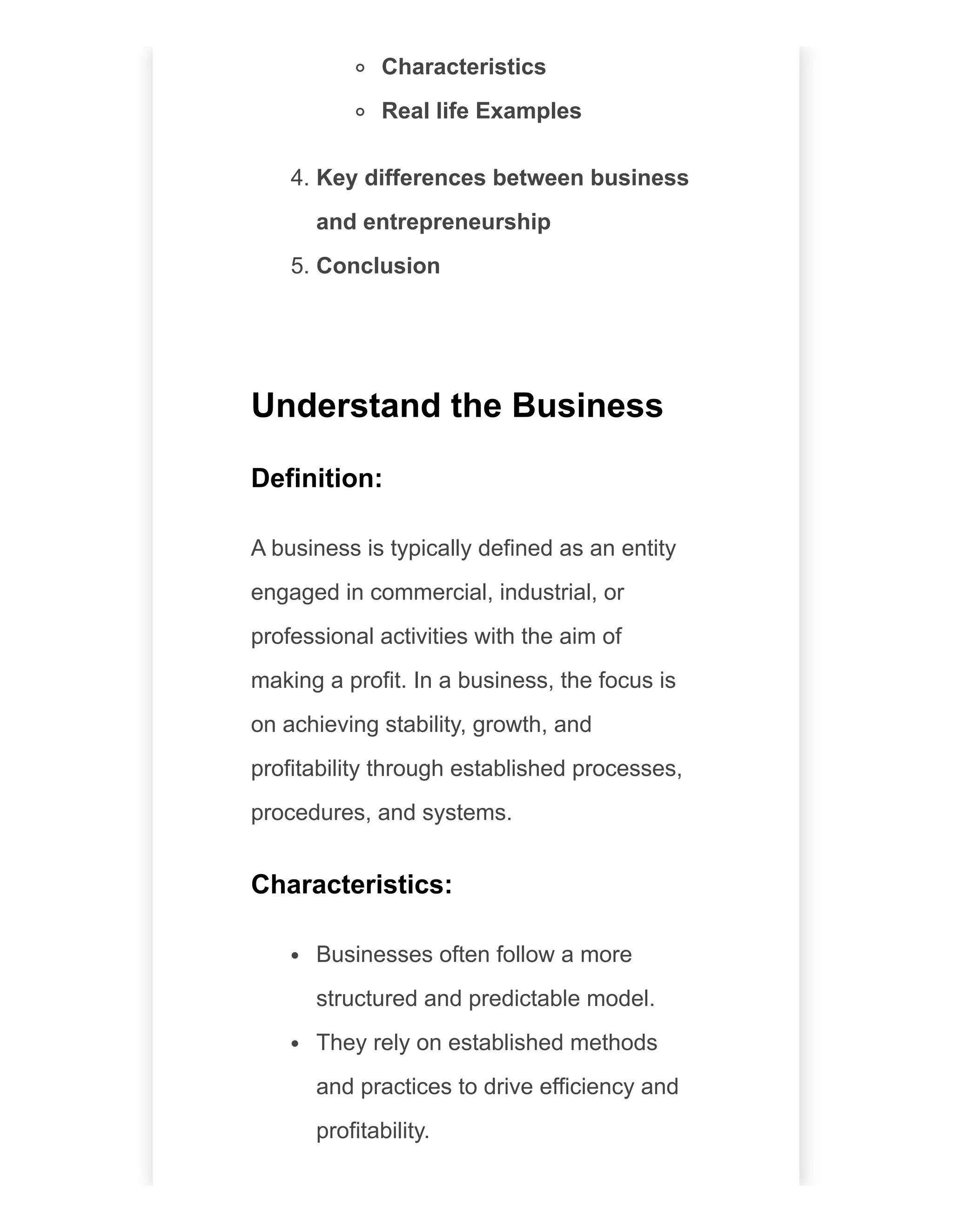 Know the Difference Between Business and Entrepreneurship.pdf