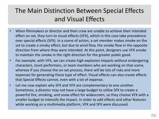 Know The Difference Between Visual Effects And Special Effects.pptx