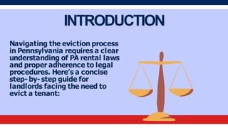 How to Navigate the Eviction Process in Pennsylvania: A Landlord's ...