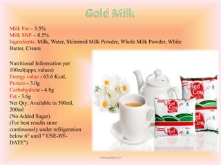 Know the goodness of quality milk with Red Cow Dairy | PPTX