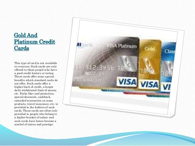 Know The Most Popular Credit Card Types