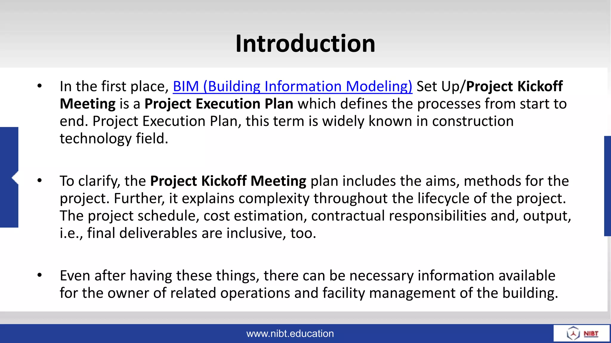 Know the project kickoff meeting and project execution plan | PPTX