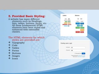 Know the reason behind choosing bootstrap as css framework | PPT