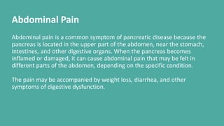 Know These 7 Symptoms of Pancreatic Problems | PPT