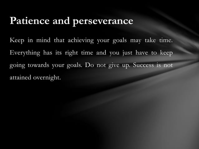 Sean Tarpenning - Know the secret of success in just 6 steps | PPT