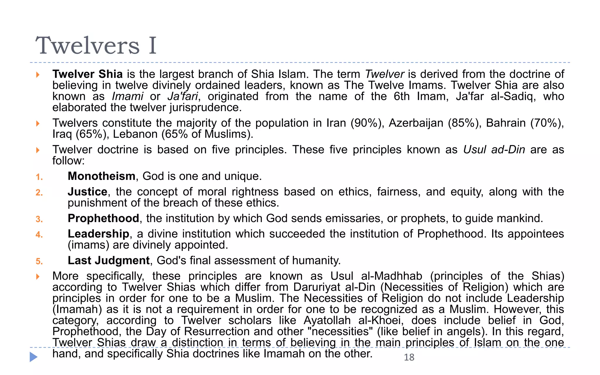 Know the Shiah Muslims and their Sub-Sects.pptx