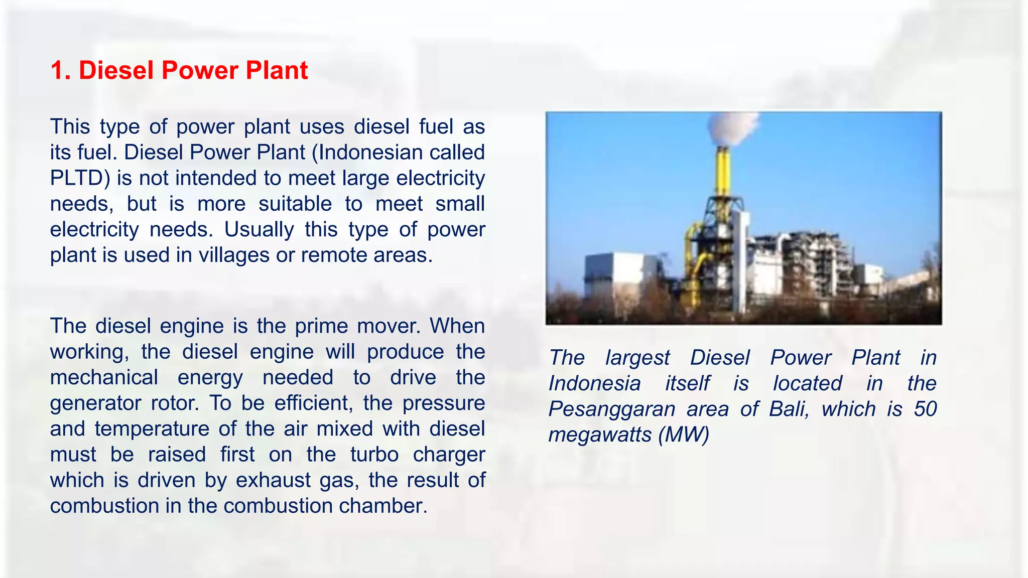 KNOW THE TYPES OF POWER PLANTS IN THE WORLD | PPT