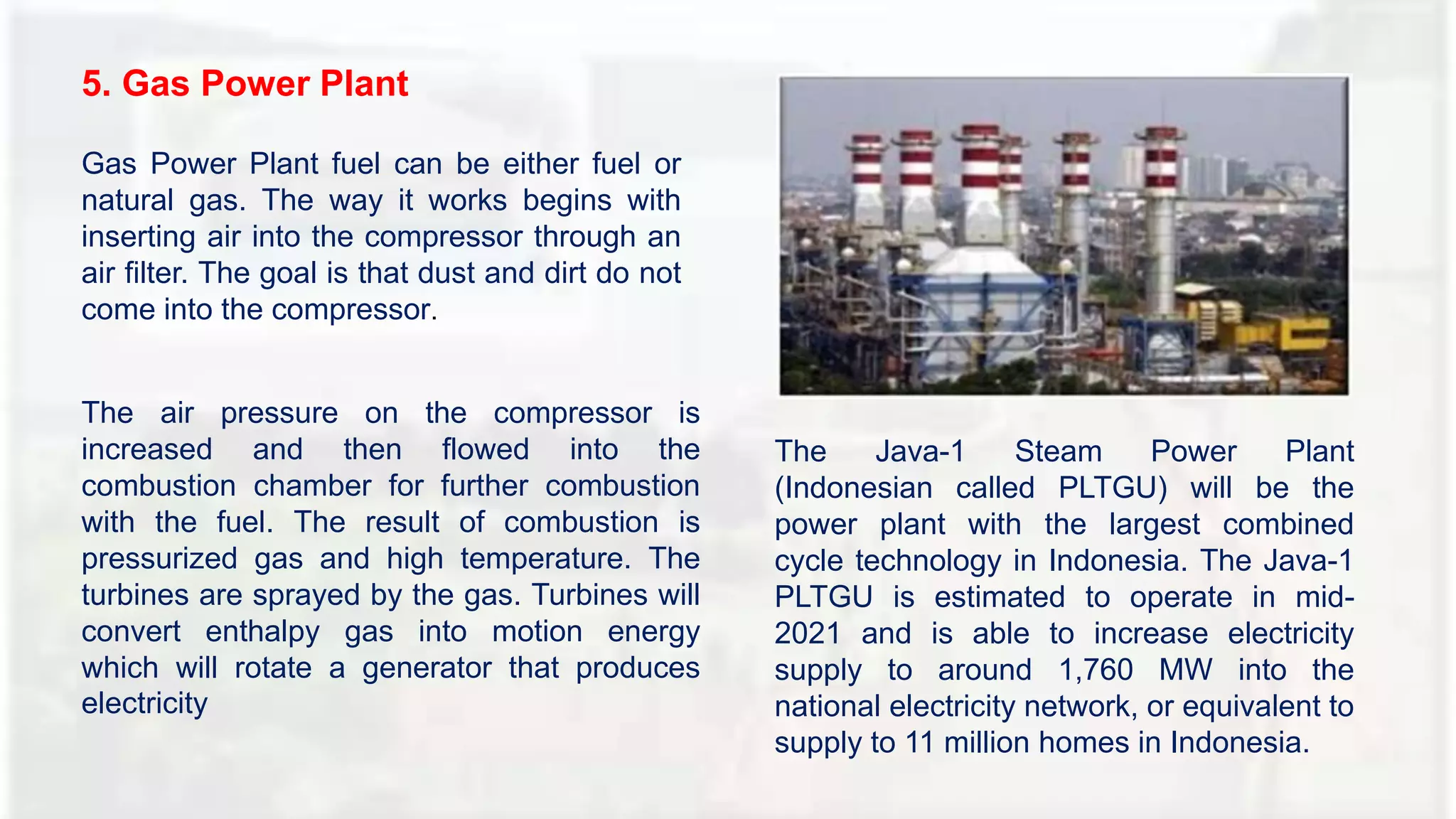 KNOW THE TYPES OF POWER PLANTS IN THE WORLD | PPTX